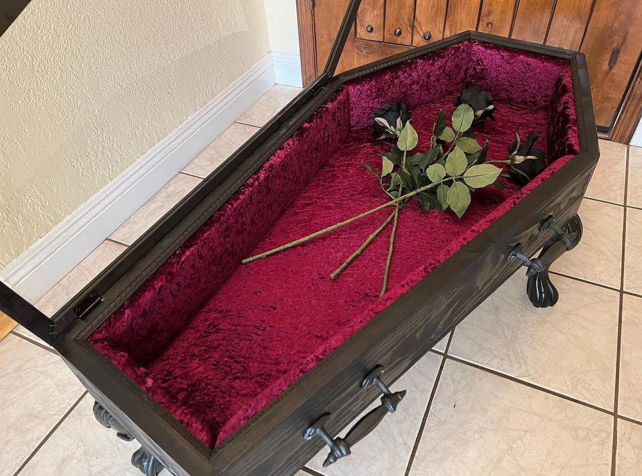 Coffin Coffee Table - Gothic Home Decor - Etsy