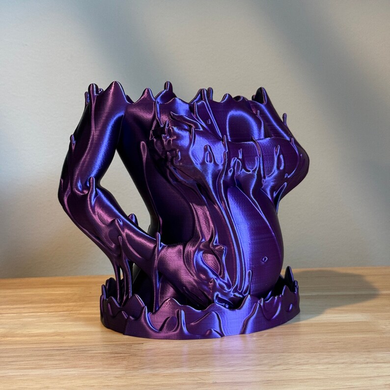 Pregnant Woman Planter Female Deity Vase Unique Plant Pot 3D Printed Pipe Cox - Etsy