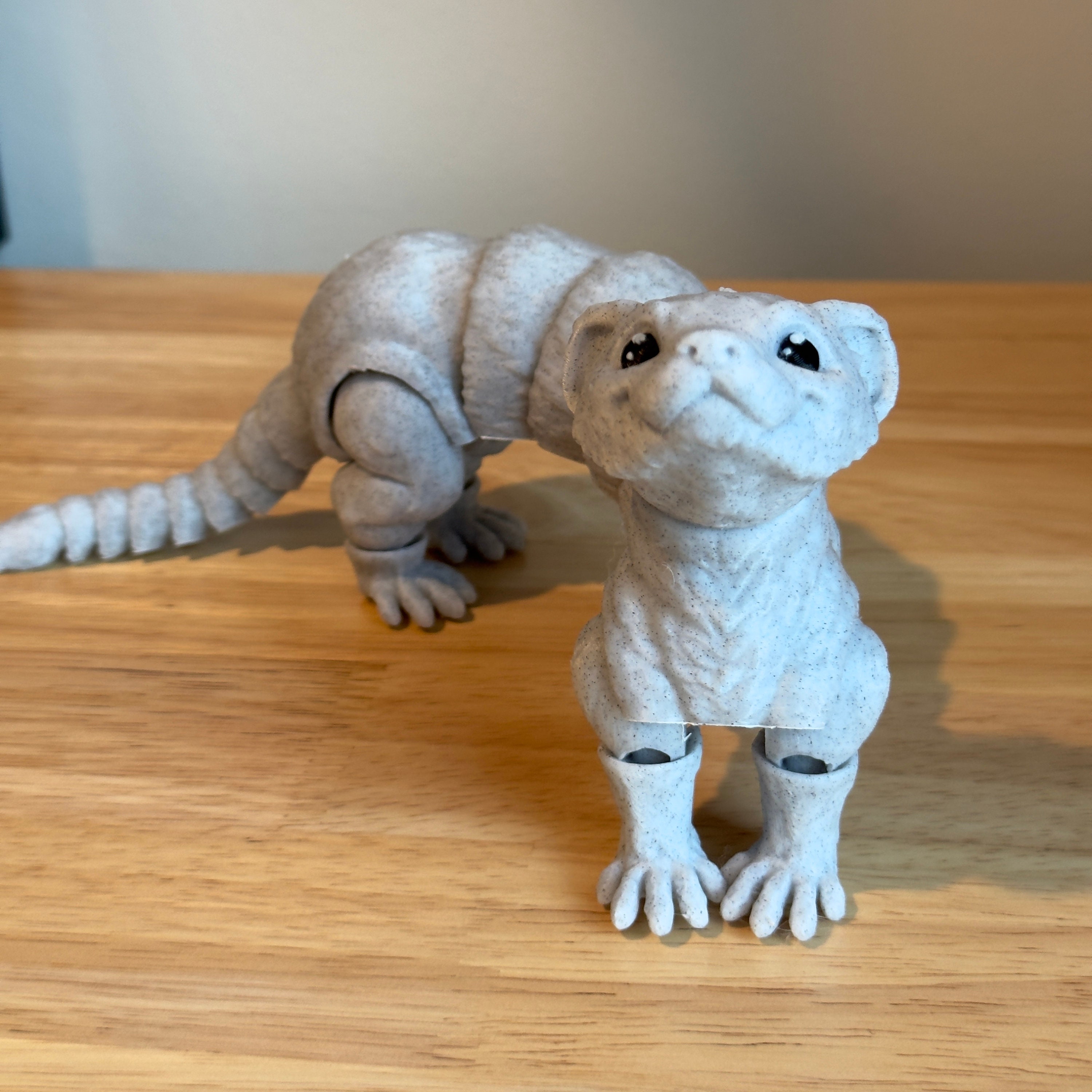 Ferret Flexi Articulated Fidget Toy 3D Printed Matmire Makes - Etsy