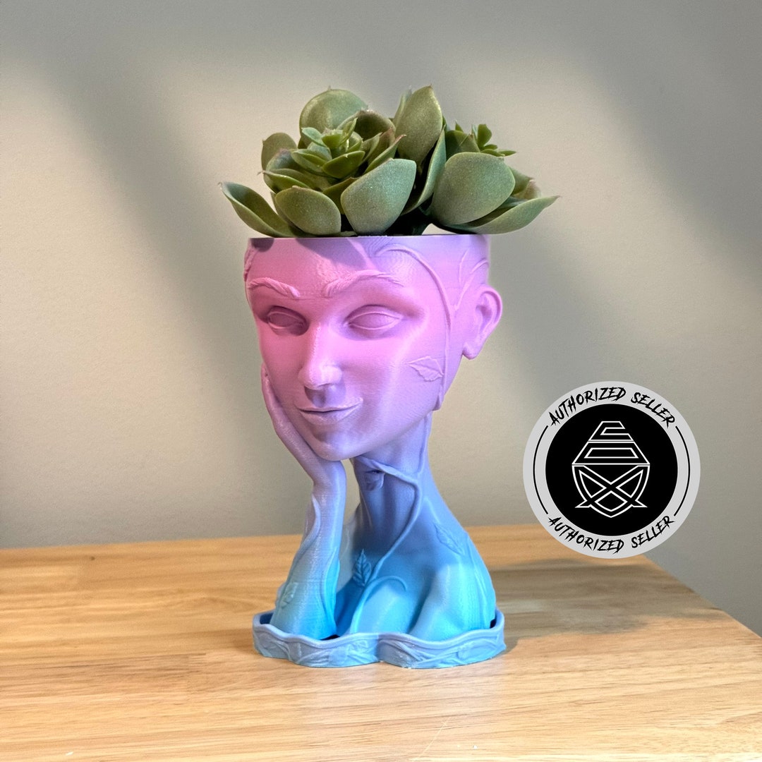 Aphrodite Woman Planter Female Vase Succulent Plant Pot 3D Printed Pipe ...