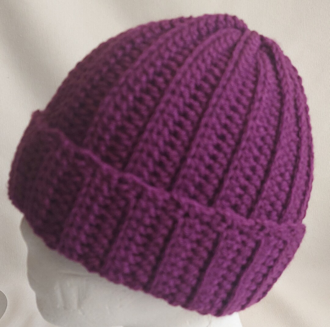Beanie Hat - Vertical Stripes - Many Colors Available - Etsy