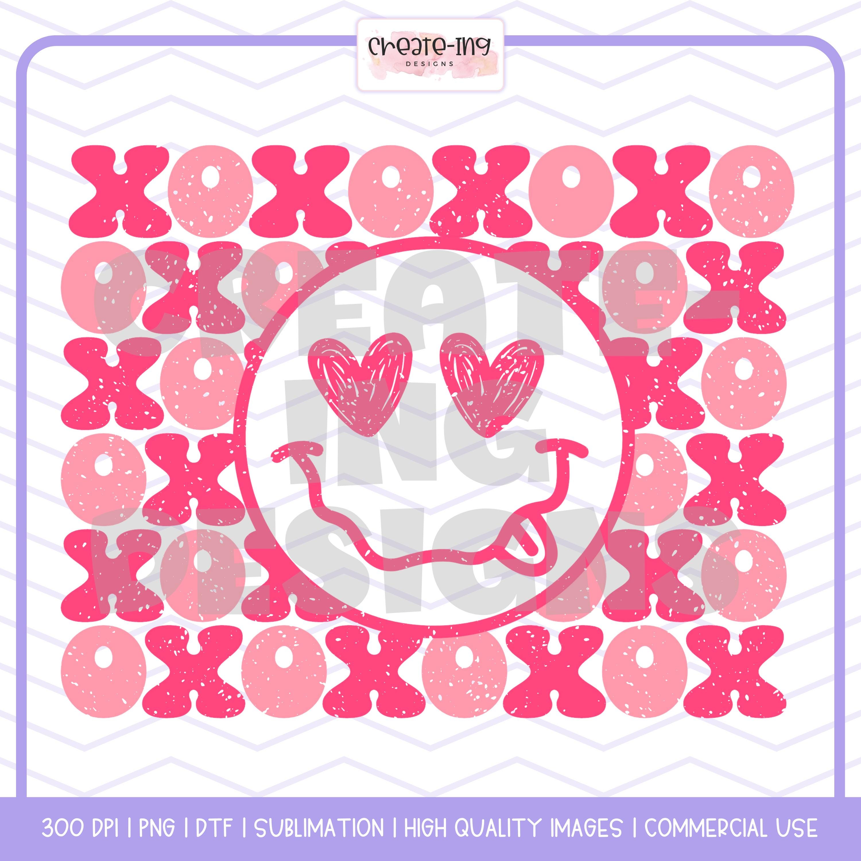 XOXO Png, XOXO Smiley Png, Pink XOXO Png, Purple Xoxo Png, Valentines ...