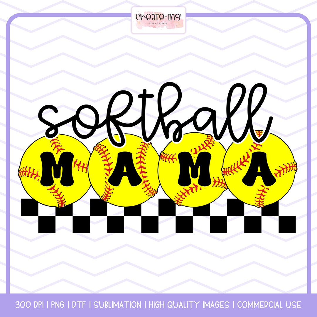 Softball Mama Png, Softball Mama, Softball Mom Png, Softball Png, Mama ...