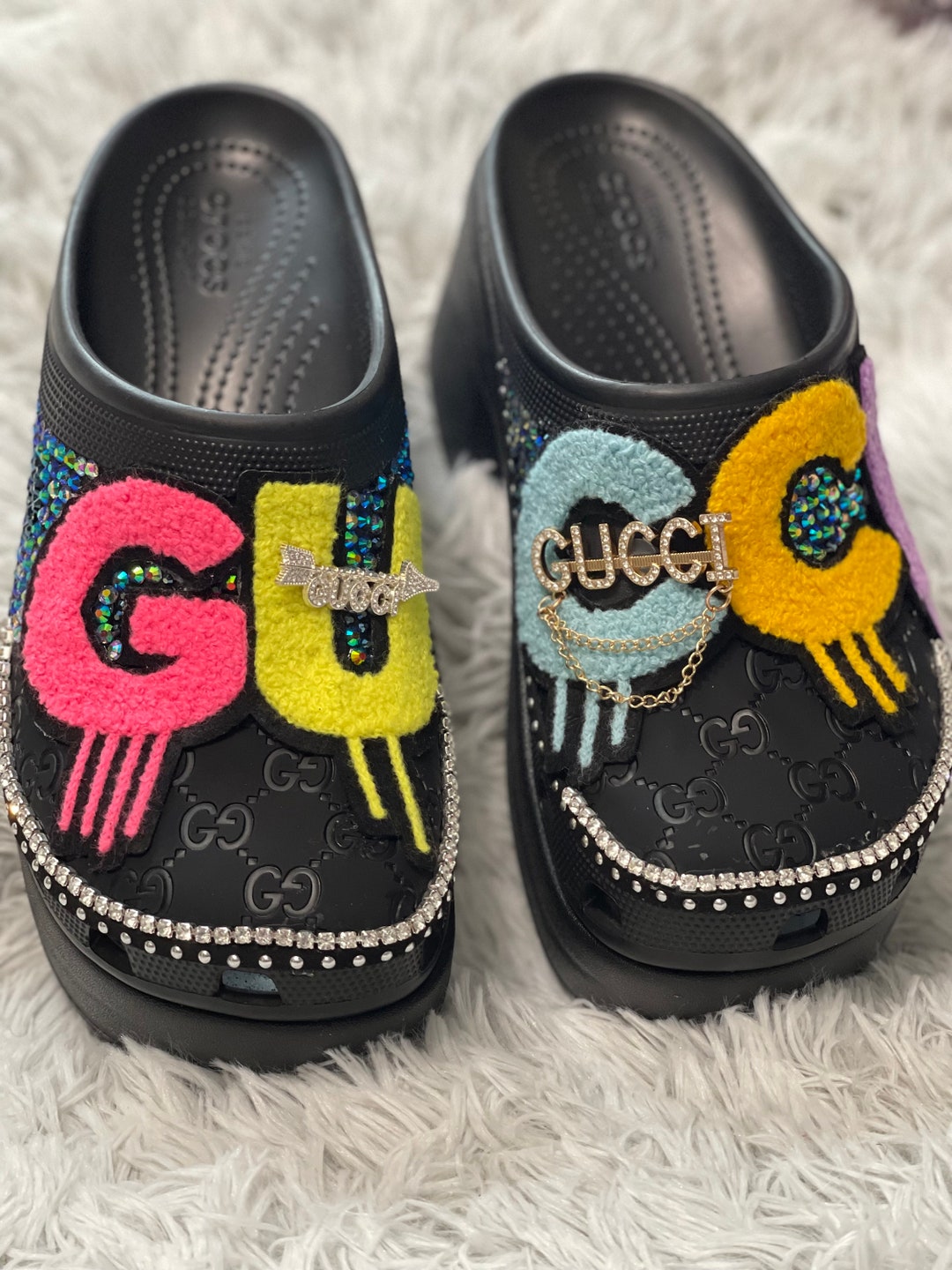 Custom Blinged Crocs - Etsy