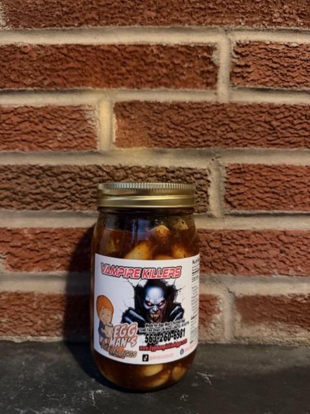 Egg Man's SPICY Pickled Garlic - Vampire Killer - Spicy - Etsy