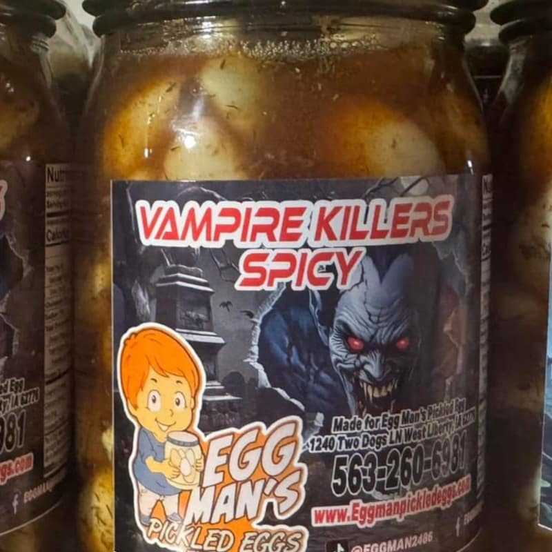 Garlic & the Vampire - Etsy