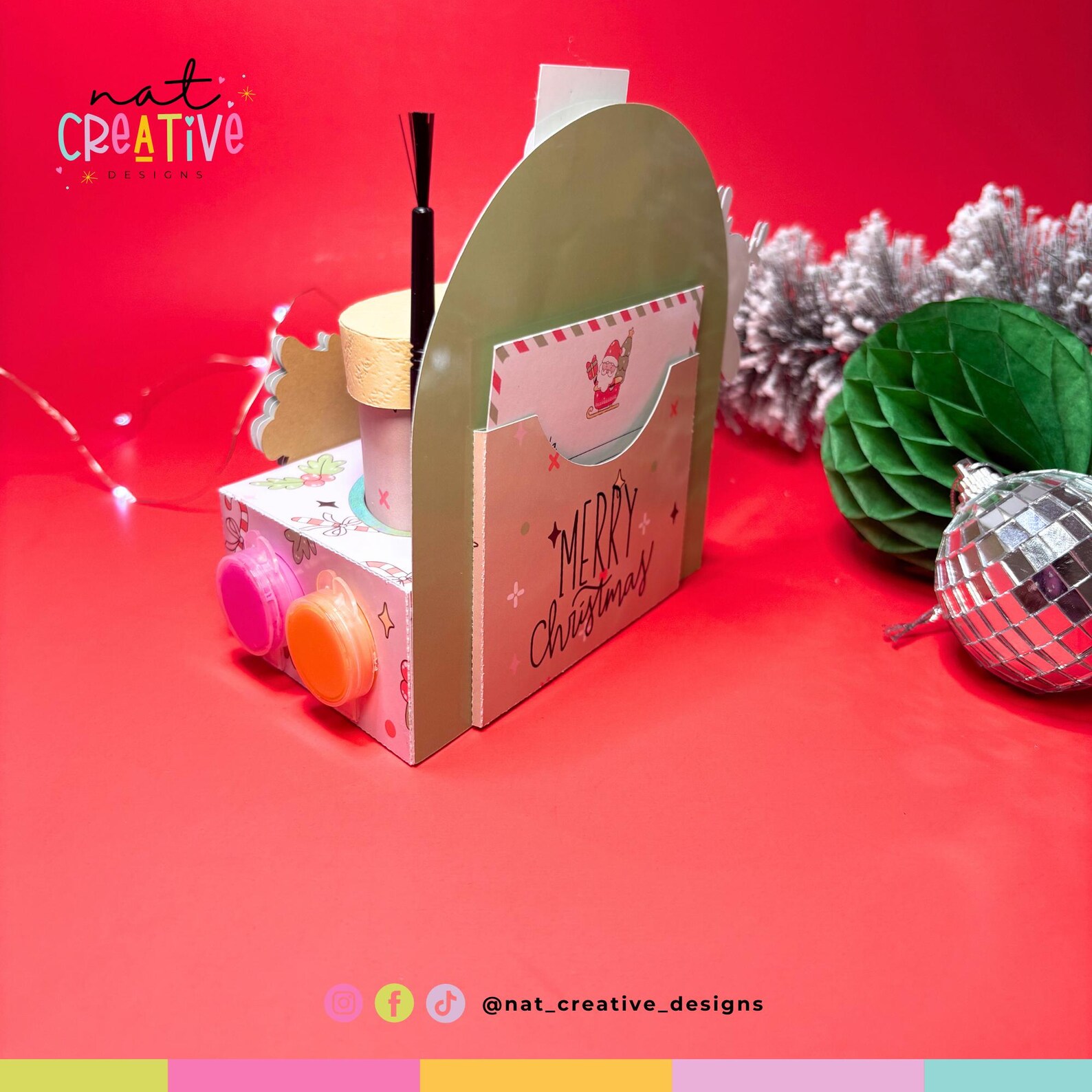 Nutella & Go Trapezoid Paint Box Template, SVG and .studio Files ...