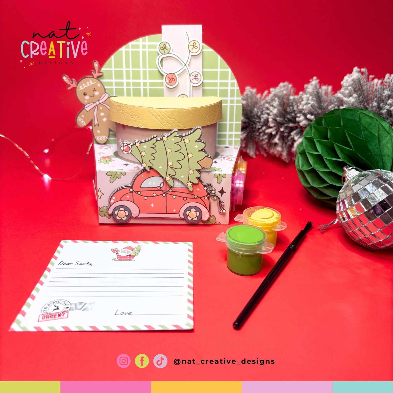 Nutella & Go Trapezoid Paint Box Template, SVG and .studio Files ...