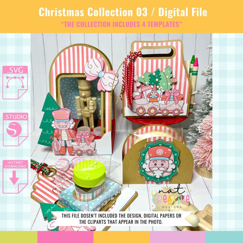 Playdoh Candy Box Template - Etsy