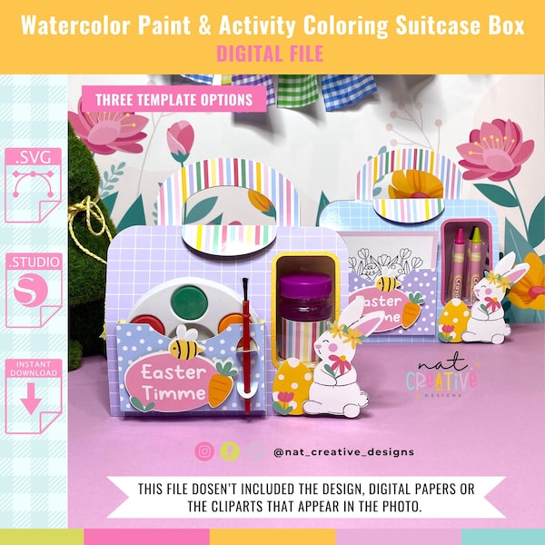 Watercolor Paint Box - Etsy