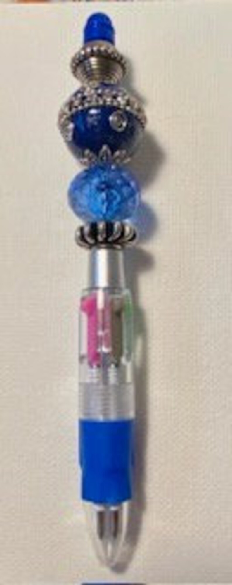4 Color Ink Beadable Ink Pen - Etsy