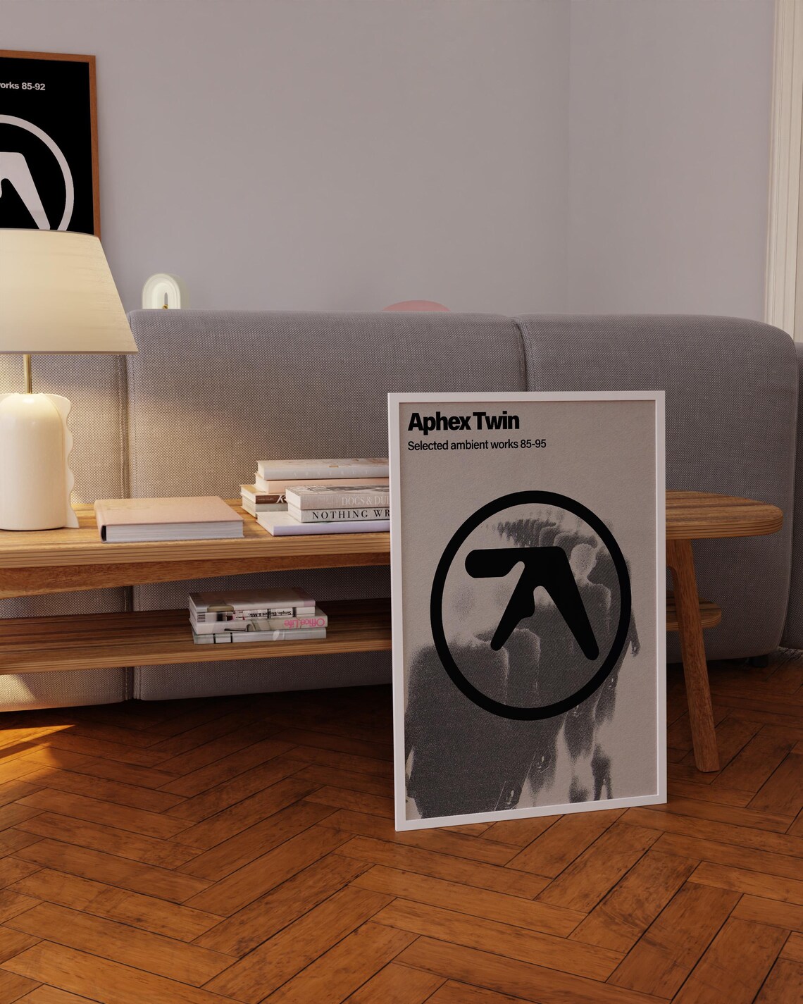 Aphex Twin Music Wall Art Print Techno Poster 90s Rave Print Digital ...