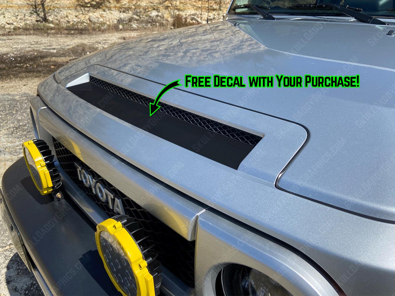 Side FJ Mark Hood Decal Sticker Compatible With 2007-2017 Toyota FJ ...