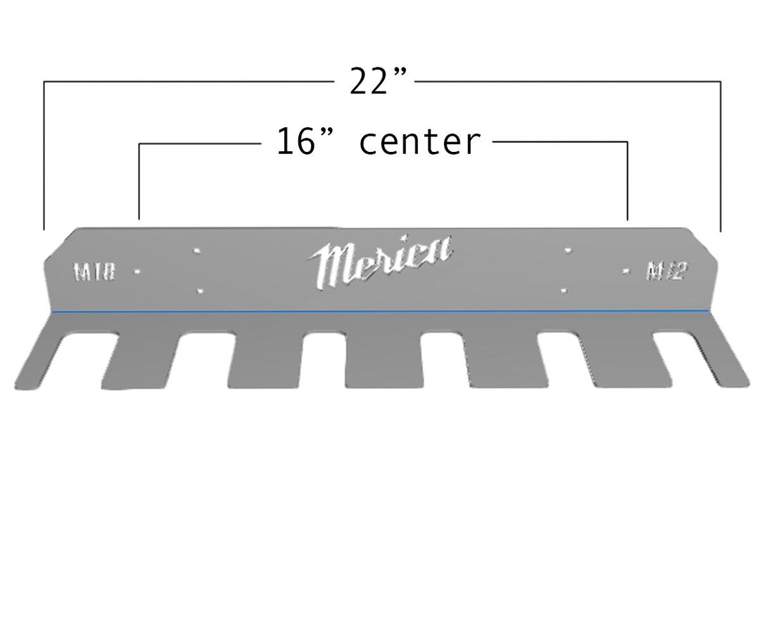 Metal Tool Holder Bracket Compatible With M18/M12 Milwaukee Tools and ...