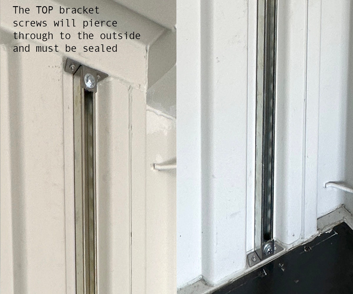 Pair (2) of Cargo Conex Shipping Container Brackets for Unistrut ...