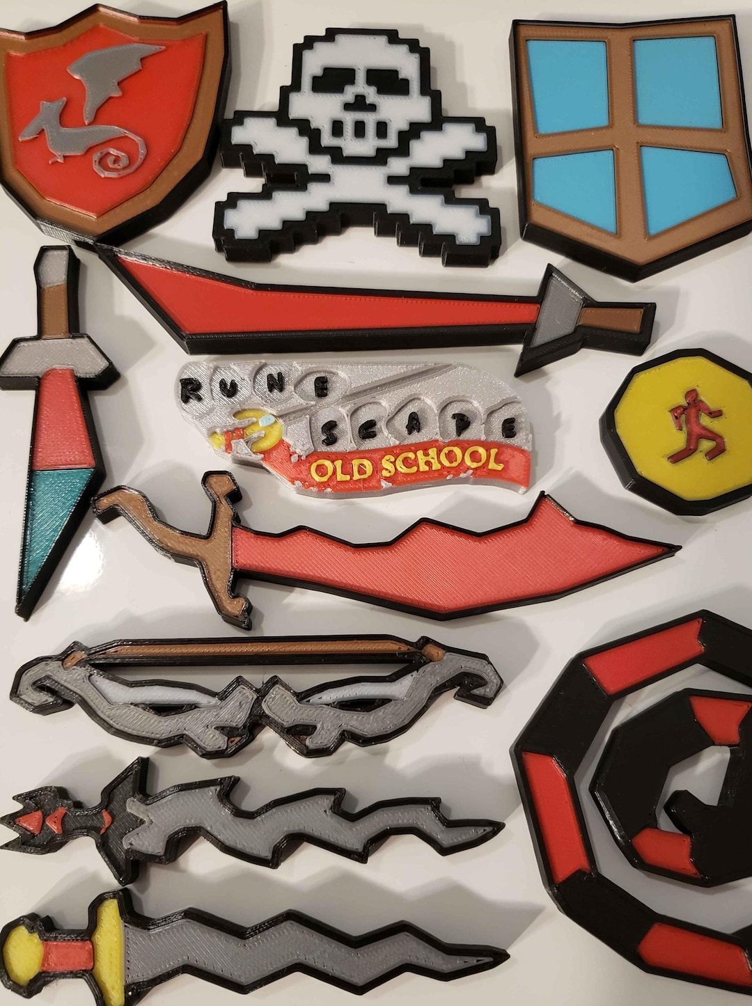 OSRS Item Pin: Runescape Inspired Customizable 3D Printed Pin - Etsy