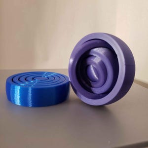 Customizable Spinning/rotating Rings Tactile Fidget Toy 3D Printed 10 ...