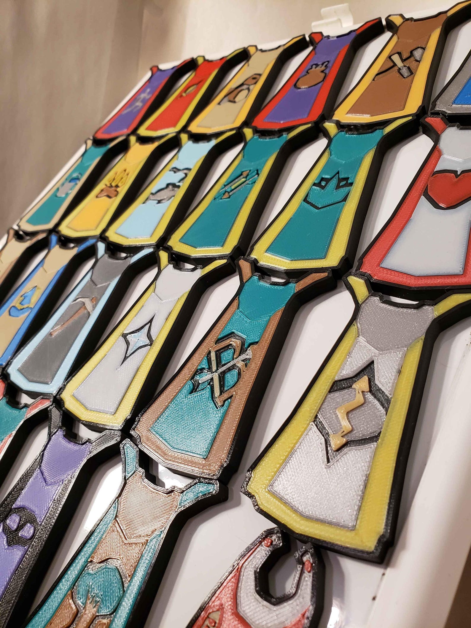 OSRS Skill Cape Magnet: Runescape Inspired Customizable 3D Printed ...
