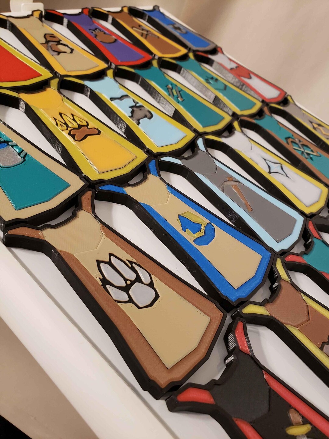 OSRS Skill Cape Pin: Runescape Inspired Customizable 3D Printed Pin ...