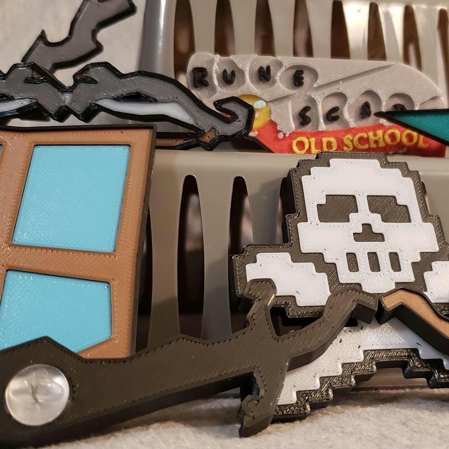 OSRS Item Pin: Runescape Inspired Customizable 3D Printed Pin - Etsy