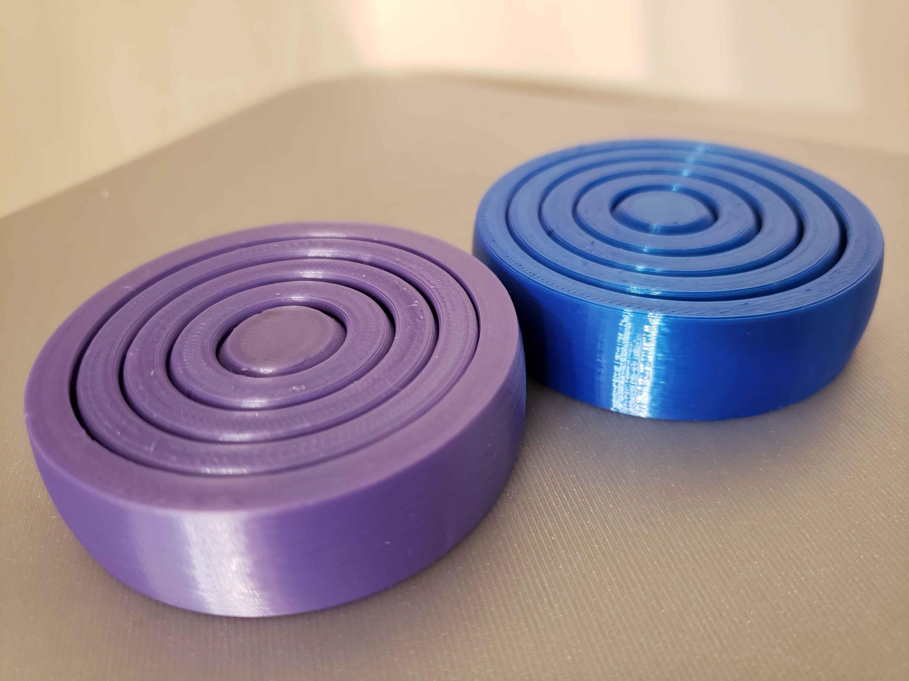 Customizable Spinning/rotating Rings Tactile Fidget Toy 3D Printed 10 ...