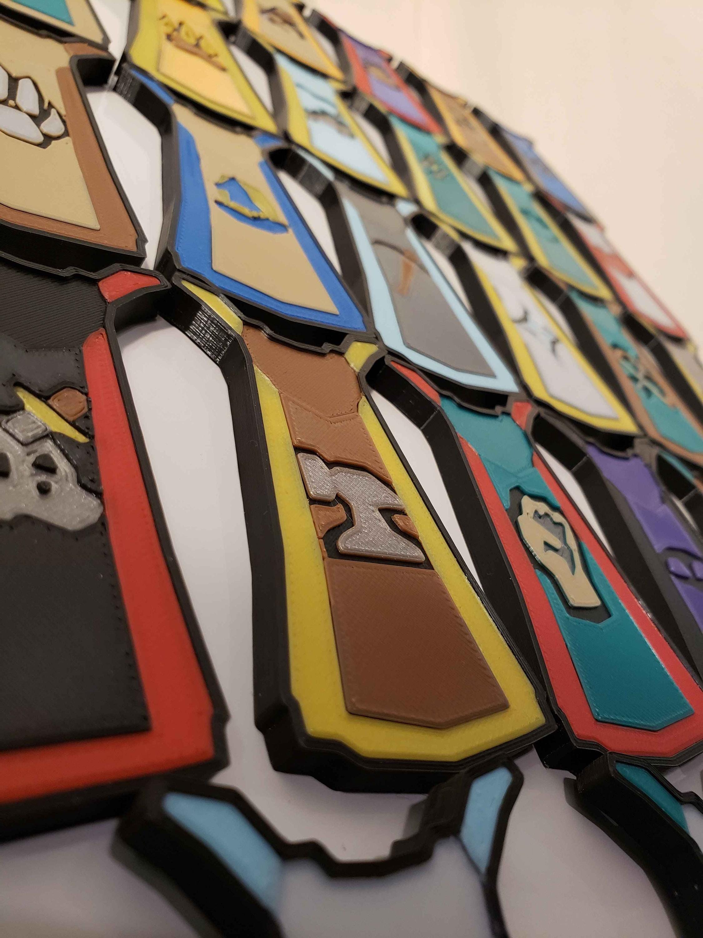 OSRS Skill Cape Magnet: Runescape Inspired Customizable 3D Printed ...