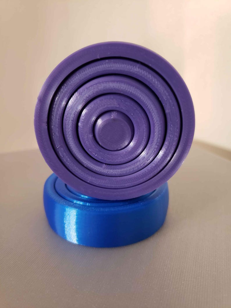 Customizable Spinning/rotating Rings Tactile Fidget Toy 3D Printed 10 ...