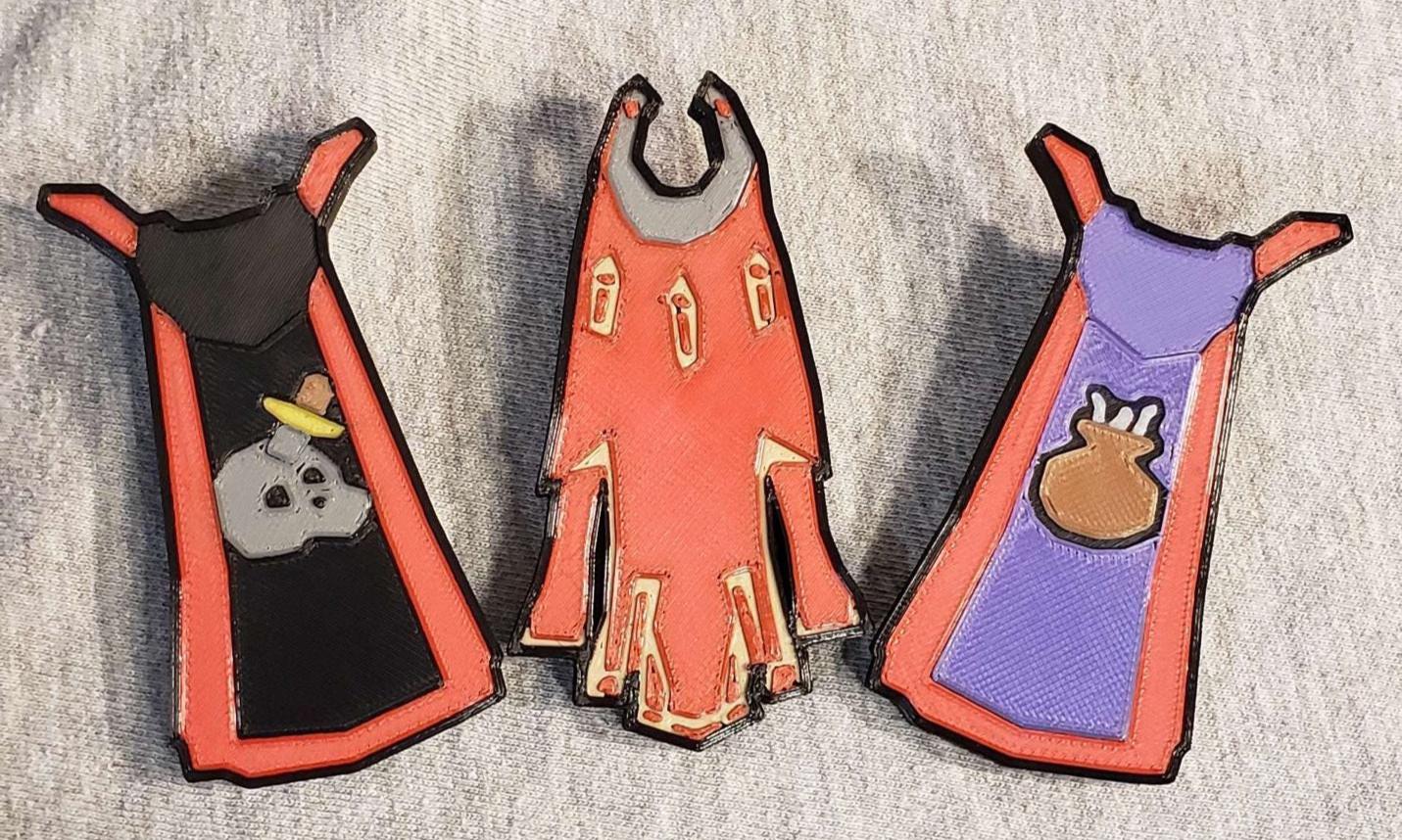 OSRS Skill Cape Pin: Runescape Inspired Customizable 3D Printed Pin ...
