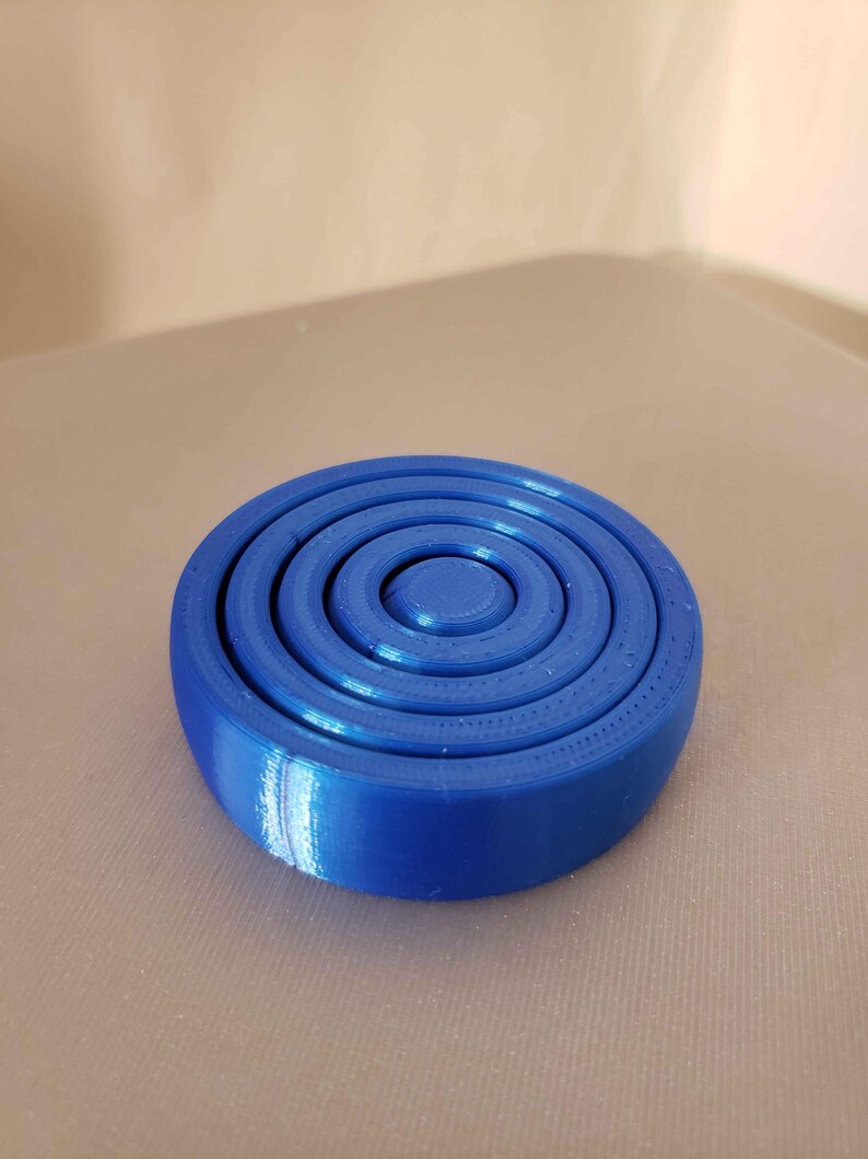 Customizable Spinning/rotating Rings Tactile Fidget Toy 3D Printed 10 ...
