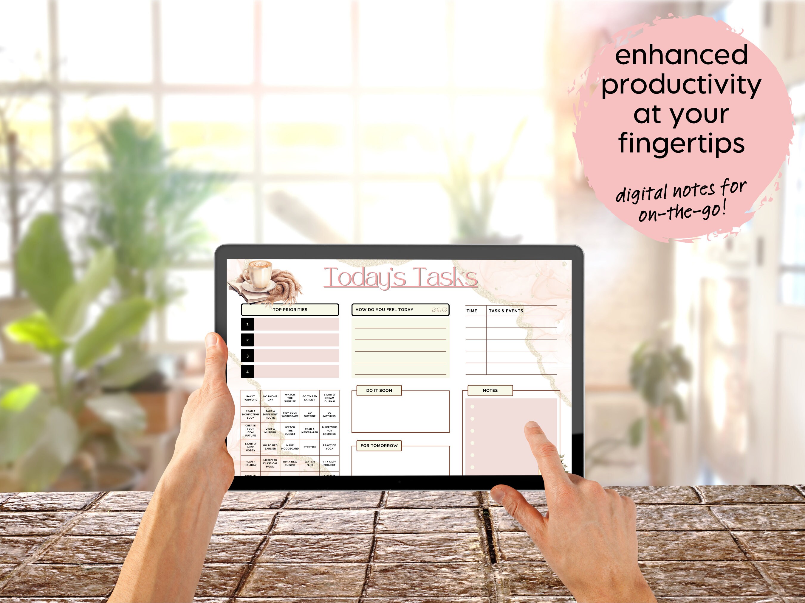 Printable Daily to Do List for Moms / Easy Digital Task Organizer ...