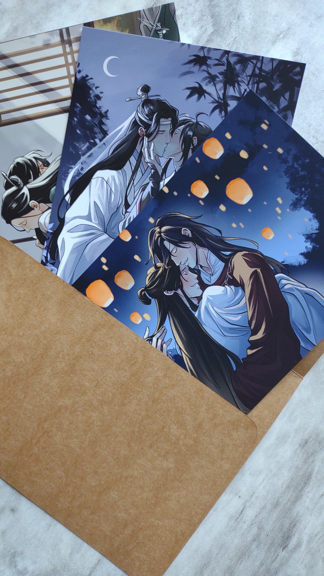 MXTX/ Hugs and Kisses Postcard Pack - Etsy