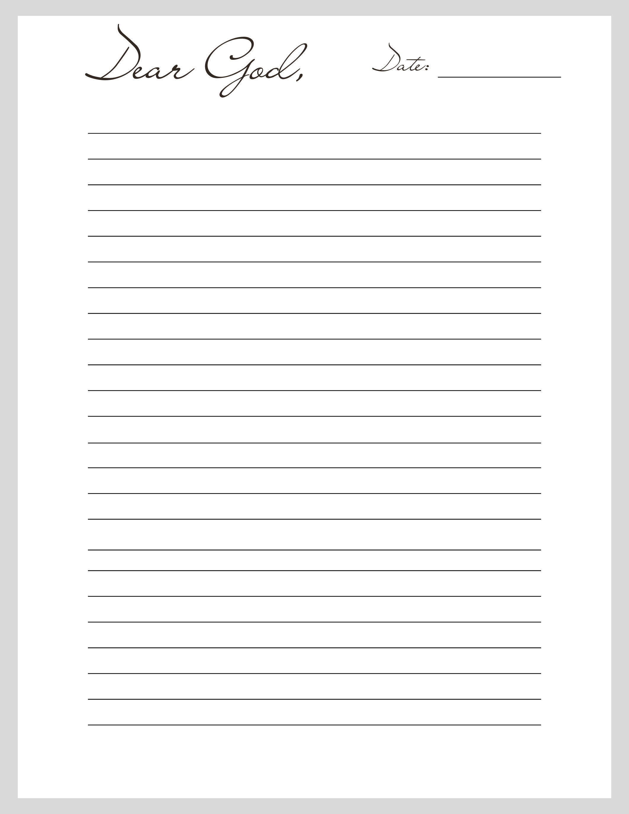 Prayer Journal Printable Gratitude Journal Digital Prayer Journal