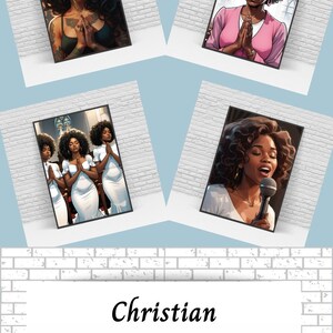 Praying Sistas DIGITAL DOWNLOAD | Christian Minimalist | in Church ...