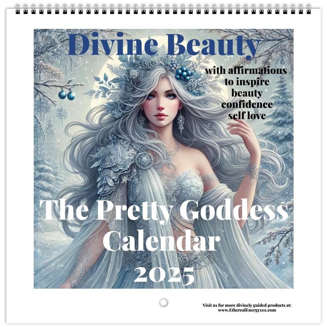 2025 Calendar the Pretty Goddesses | Unique Christmas Gift for Women or ...