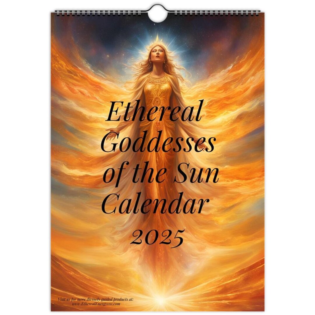 Ethereal Goddesses of the Sun Calendar 2025 - Etsy UK