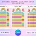 Toddler/kids Daily Schedule (girl Version) - Etsy UK