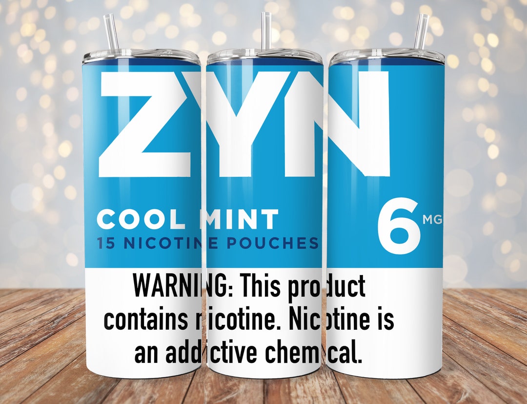 Zyn Tumbler Wrap Sublimation Digital Instant Download Printable Tumbler ...