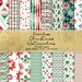 Christmas Watercolor Digital Paper Pack #1, 20 Seamless Printable ...