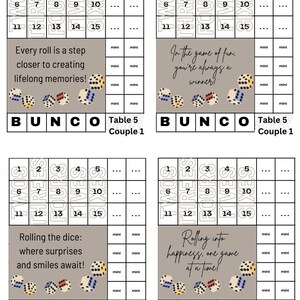 Bunco Game Set - Perfect for Classroom, Neighborhood, and Family Fun ...