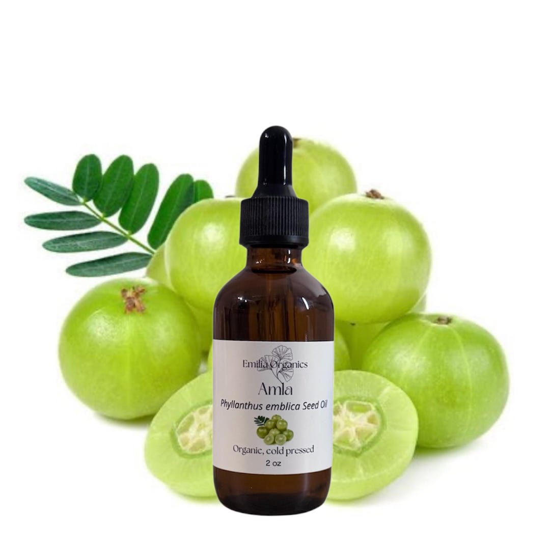 Amla Seed Oil, Gooseberry Oil, Organic, Cold Pressed, Unrefined ...