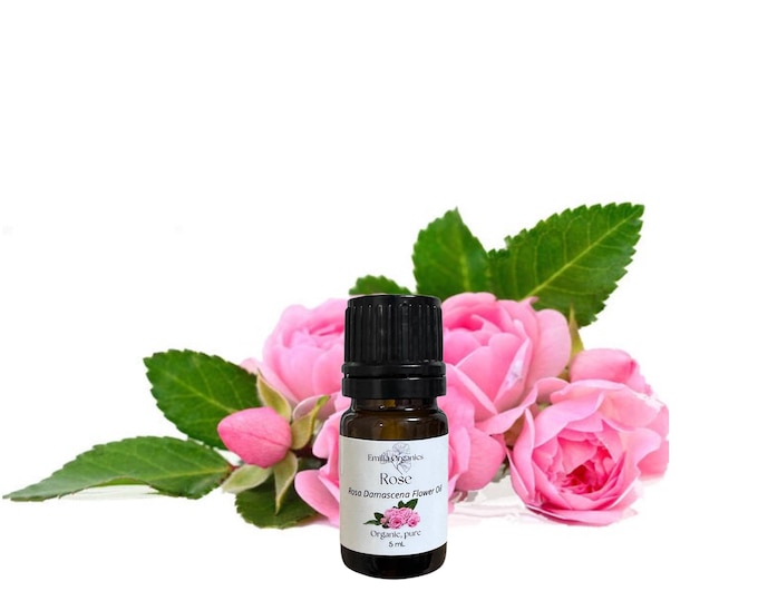 Pure Bulgarian Rose Essential Oil – 100% Natural Rose Damascena in ...