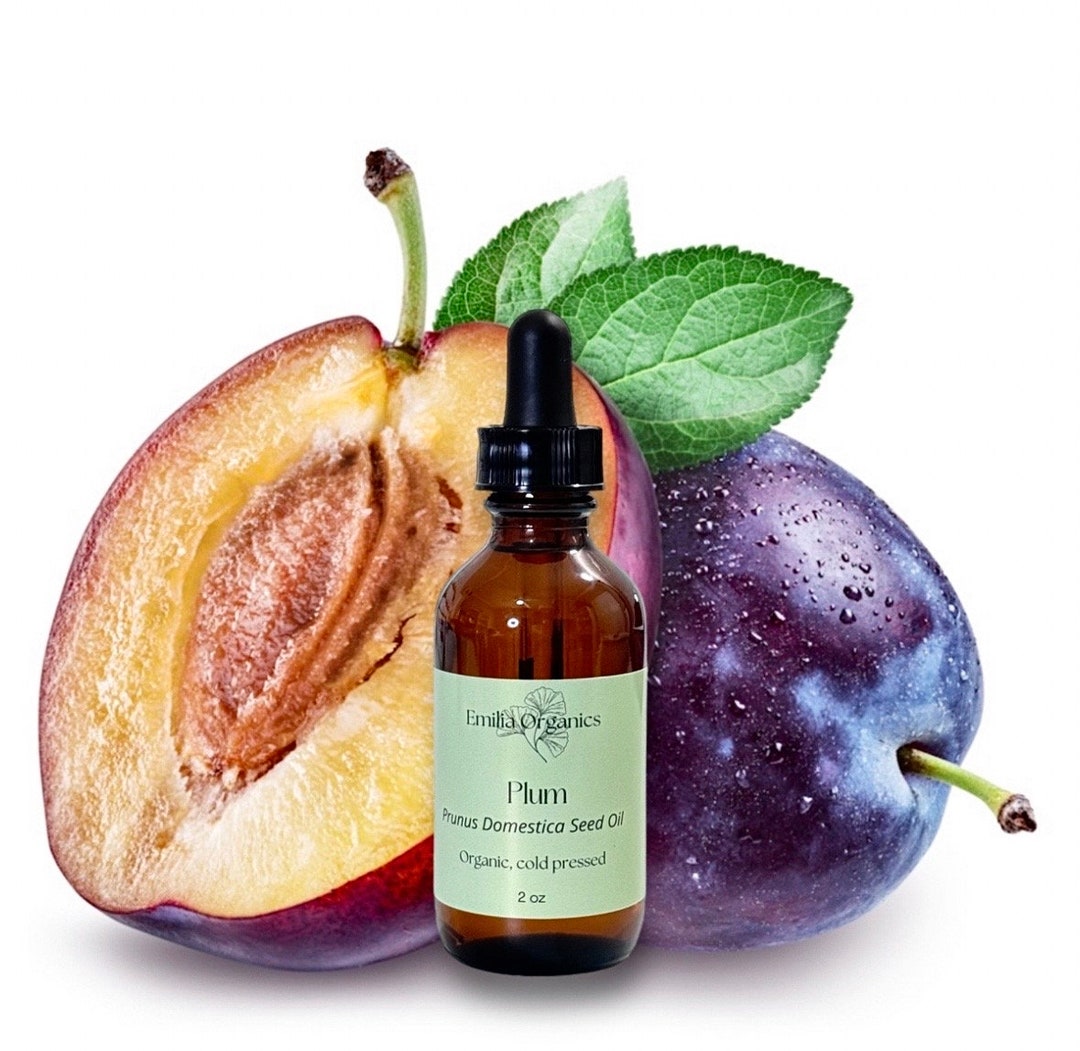 Plum Kernel Oil, Cold Pressed, Unrefined, USDA Certified Organic, 100% ...