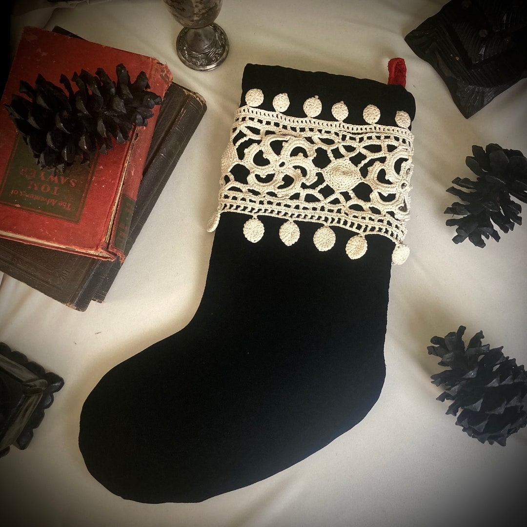 Goth Christmas Stocking - Etsy