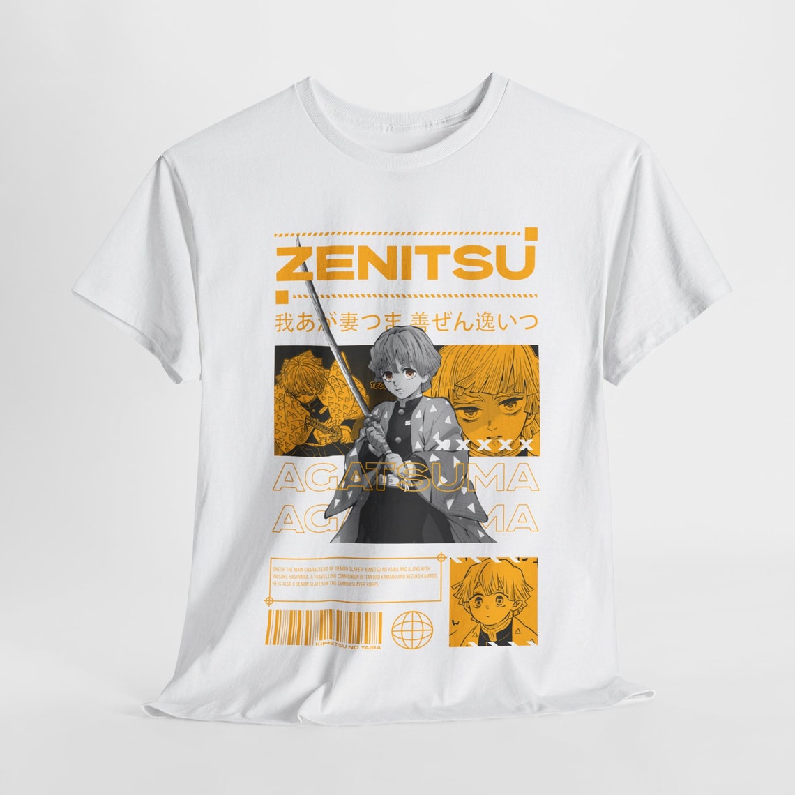 Zenitsu T-shirt - Etsy