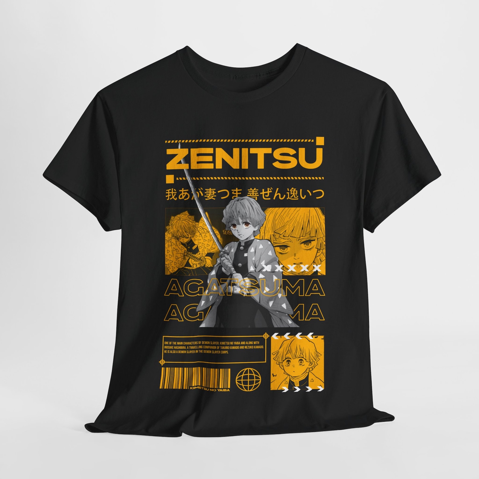 Zenitsu T-shirt - Etsy