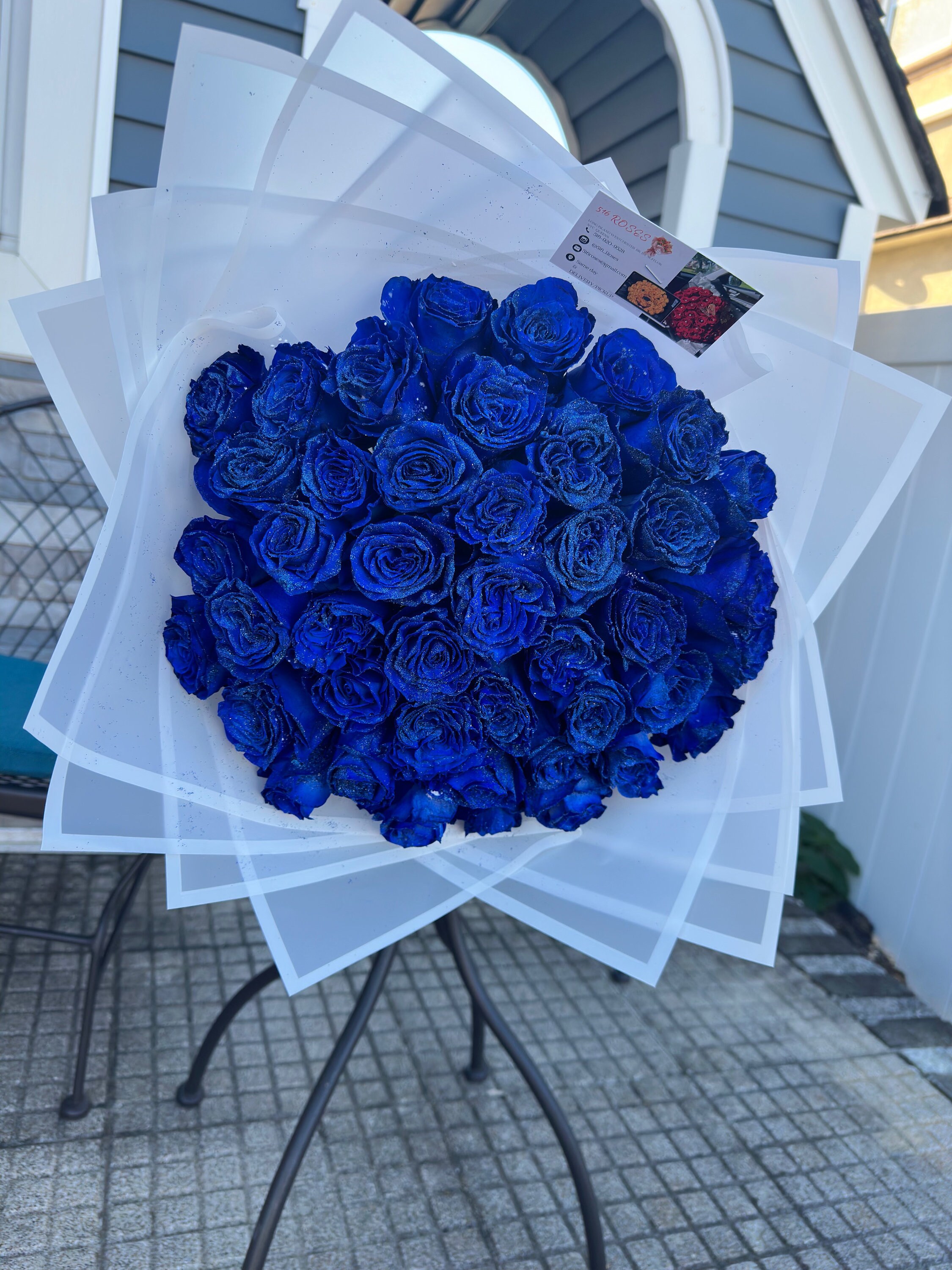 Exotic Blue Roses - Etsy