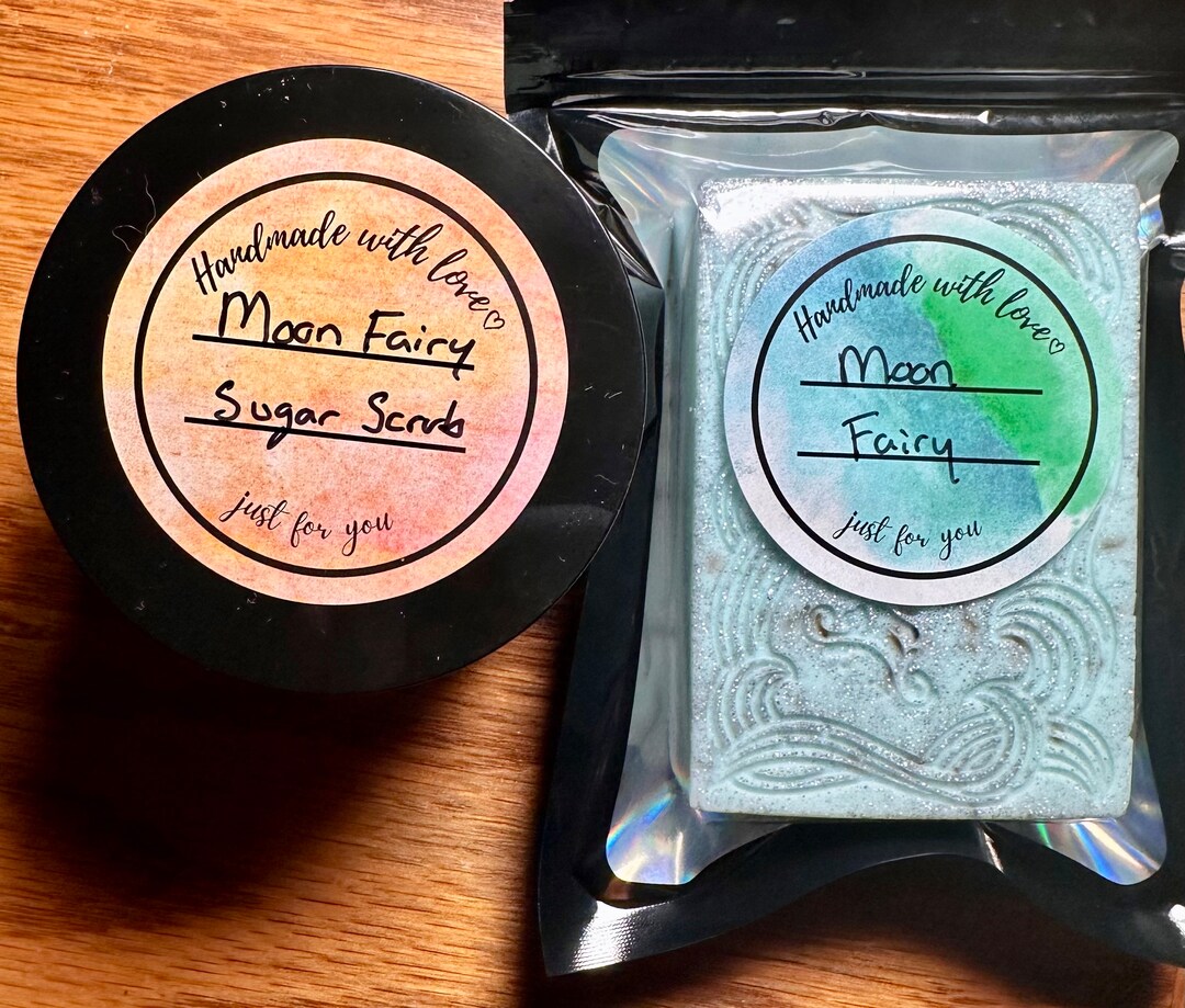 Moon Fairy Soap and Sugar Scrub Bundle ON SALE - Etsy