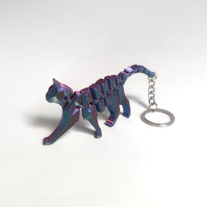 Cat Keychain - Etsy
