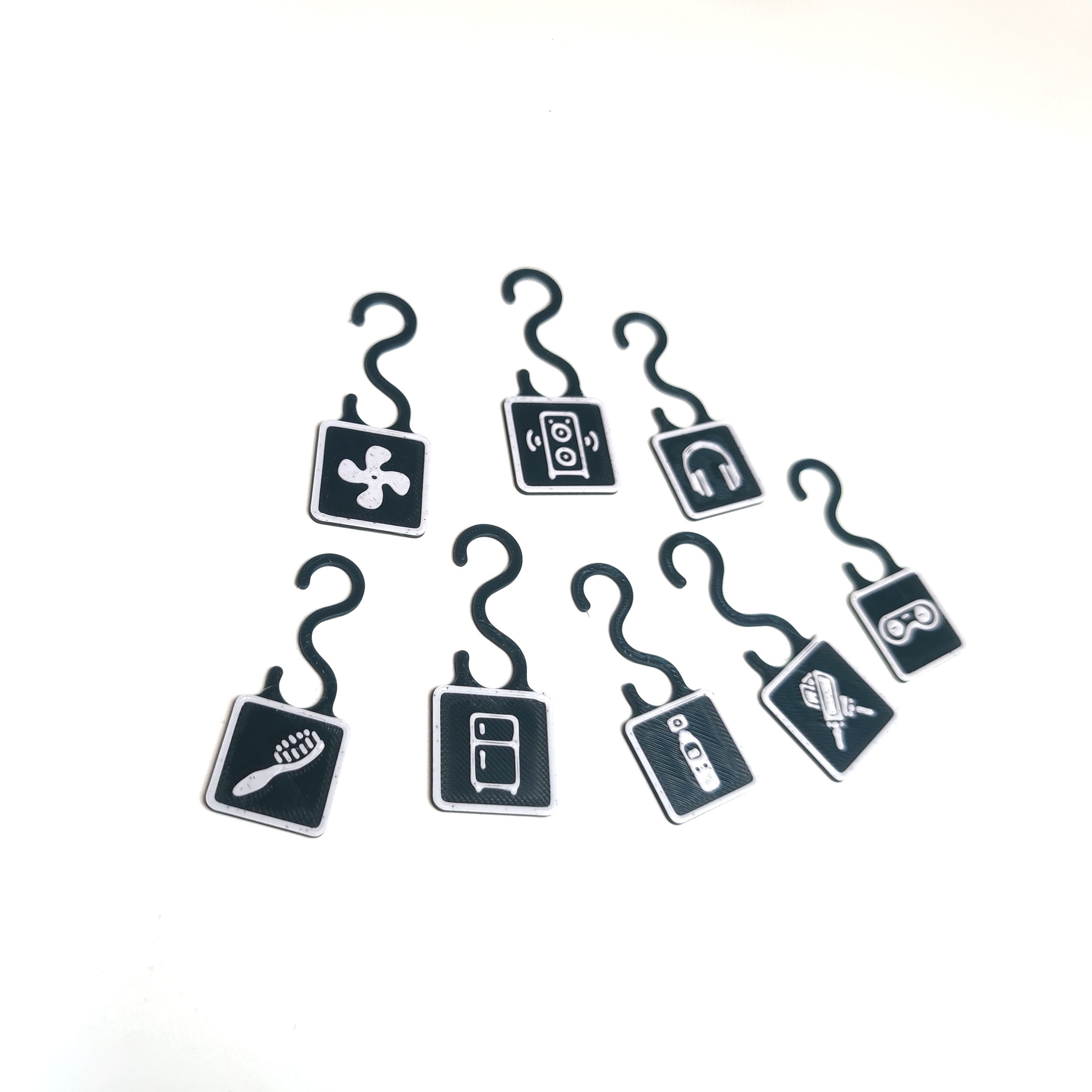 Customizable 3D Printed Cable Labels - Easily Identify Cables for TV ...