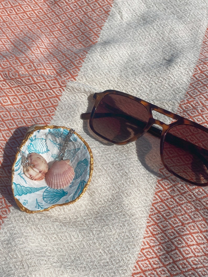 Printed Seashell Jewelry Dish - Etsy